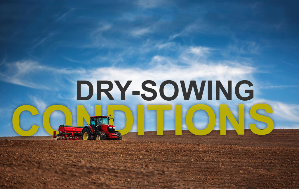A pre-emergent herbicide that is effective in dry-sowing conditions