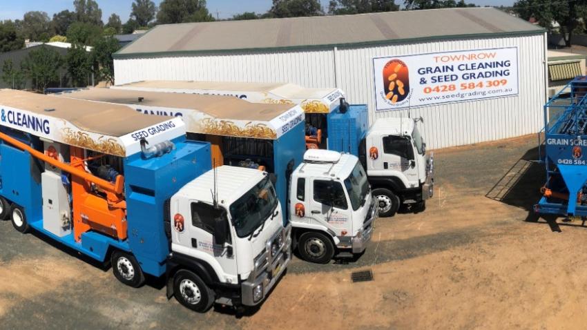 Mobile seed grader grows quality service to farmers | Syngenta Australia